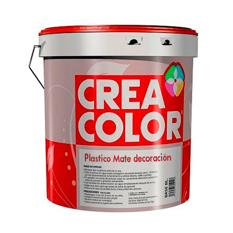 PINTURA PLÁSTICA MATE CREACOLOR – Pinturas Madrid Color