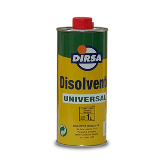 DISOLVENTE UNIVERSAL DIRSA – Pinturas Madrid Color